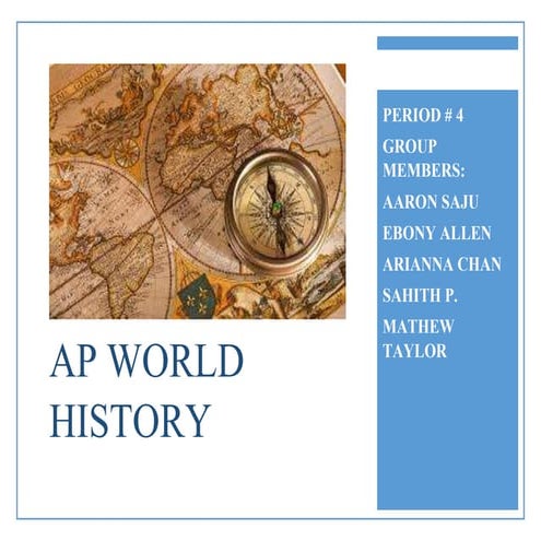 AP WORLD HISTORY.docx | Geography | Science