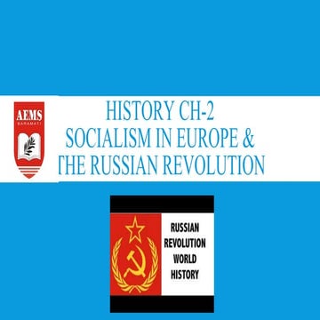 Class 9 History Chapter Wise Topic Wise Notes Chapter 2 Socialism in ...