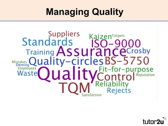 What is quality | PPT