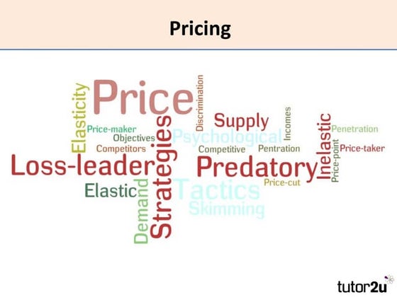 setting of price | PPT