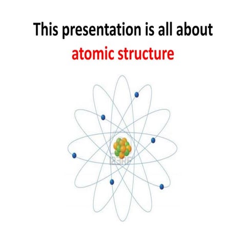 Atomic structure for AQA GCSE Physics | PPTX