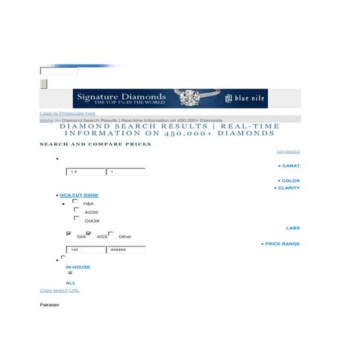 diamond price data | PDF