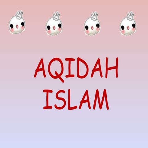 Aqidah Islam | PPTX
