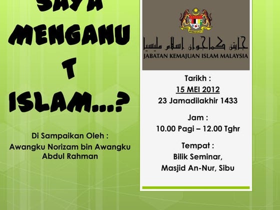 Rukun iman dan rukun islam | PPT