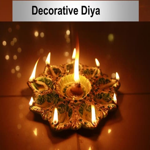 Decorative Diya | PPT