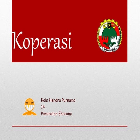 Koperasi | PPTX