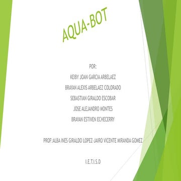 AQUA-BOT | PPTX