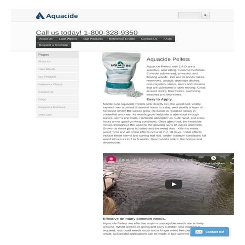 Aquacide Pellets | PDF