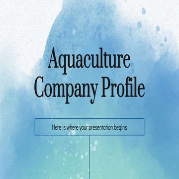 Aquaculture Company Profile by Slidesgo.pptx