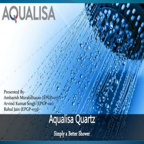 Aqualisa | PPTX