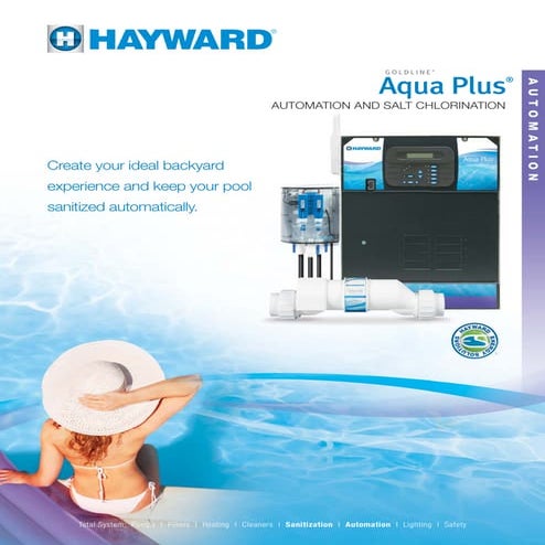 Aqua Plus Automation And Salt Chlorination | PDF