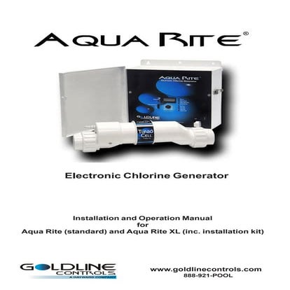 Aqua rite&aquarite manual | PPT
