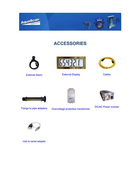 Aqua mark specsheet | PDF