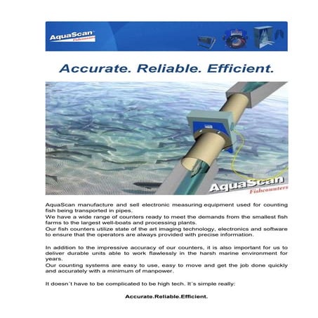 Aqua scan systems english | PDF