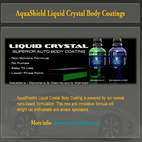 Aqua shield liquid crystal body coatings | DOCX