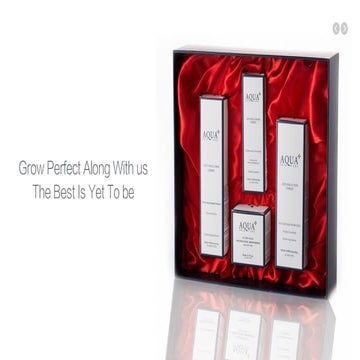 Aqua+ Skincare Product Brochure | PDF