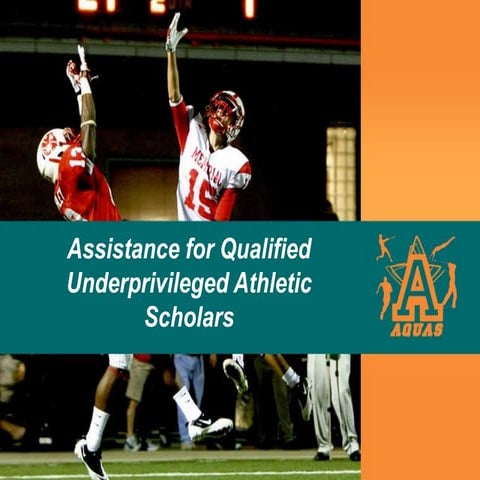 AQUAS - Providing Support for Financially Underprivileged Athletic ...
