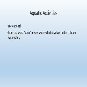 Aquatic_Activities.pptxbsbajahshahhshahahhahshsh | PPT
