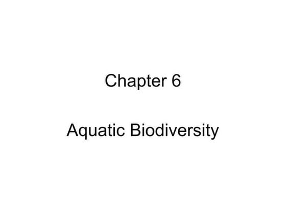 Types of water body : Freshwater body | PDF