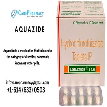 aquazide | PDF | Pharmaceutical Drugs | Medical Health