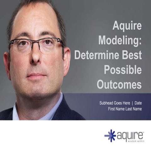 Aquire Modeling | PPT