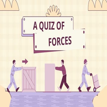 Interactive Quiz on Forces: Understanding Gravity, Friction, and ...