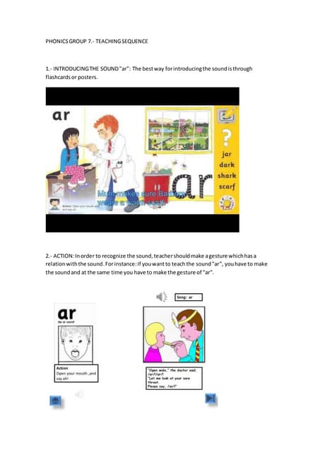 Phonics group 1. sound s | PDF