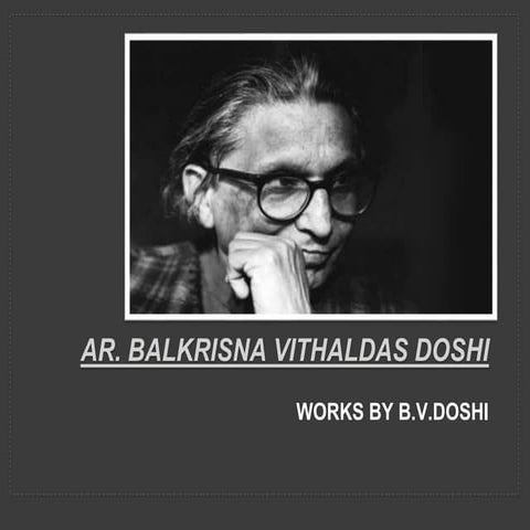 ar.b.v.doshi | PPT