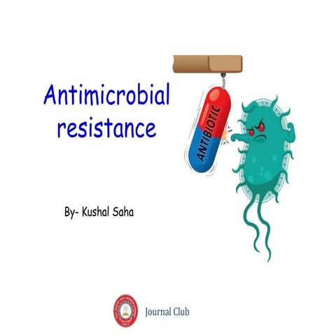 ANTIMICROBIAL RESISTANCE | PPT