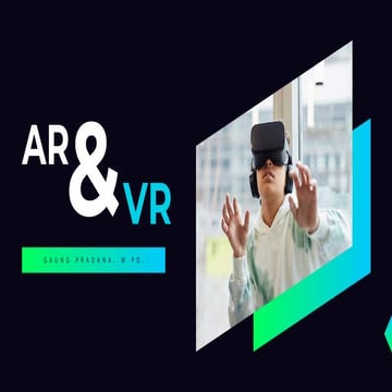 Augmented Reality versus Virtual Reality.. | PPT