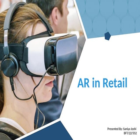Artificial reality in retail industry overview | PPTX