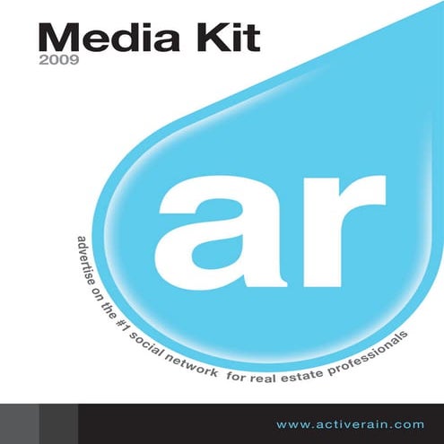 Activerain Media Kit 2009 | PDF