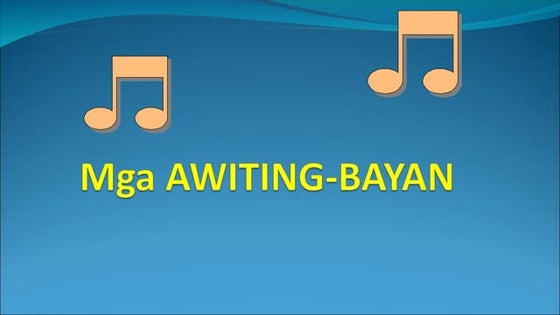 Filipino 7 Awiting-Bayan at Mga Uri Nito.pptx