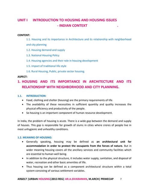 Housing scenario in india | PPTX | Debated Sensitive Social Issues ...