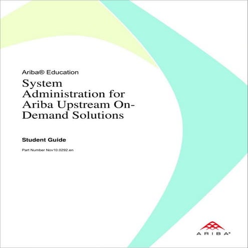 Ar710 en-col81-ariba-administration (2) | PDF