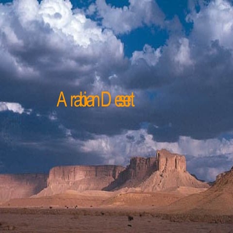 Arabian Desert | PPT