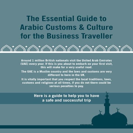Essential Guide to Arabic Customs & Culture for the Business Traveller ...