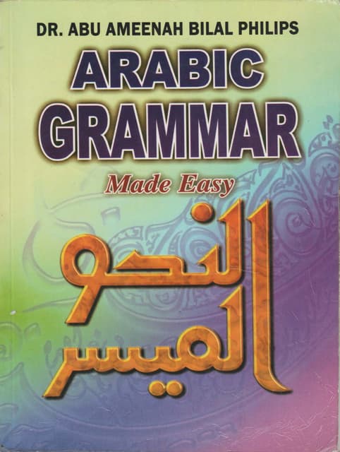 Basic arabic grammar | PDF