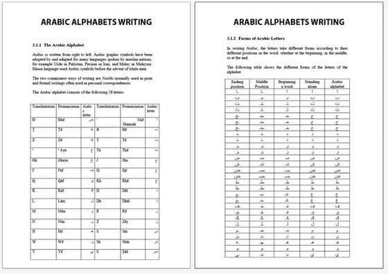 Arabic alphabet 1 | PPTX
