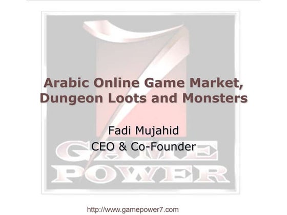 How Do Japanese Game Companies See arabic Game Market and Industry at ...