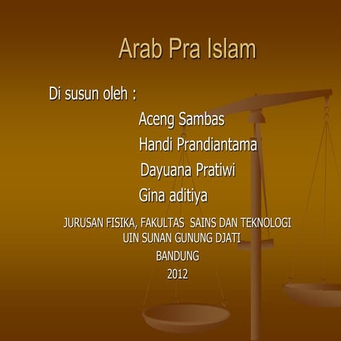 keadaankehidupan Bangsa Arab pra-Islam.pptx
