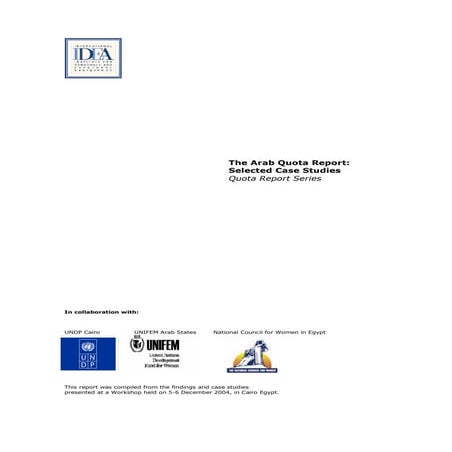 Arab Quota Report Pdf