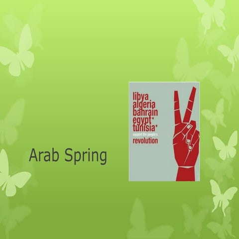 Arab spring | PPT