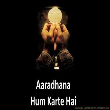 Aradhana | PPTX