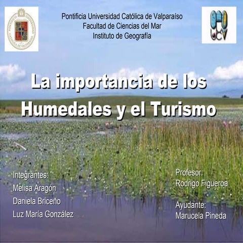 Aragon+BriceñO+Gonzalez+ +Humedales | PPT