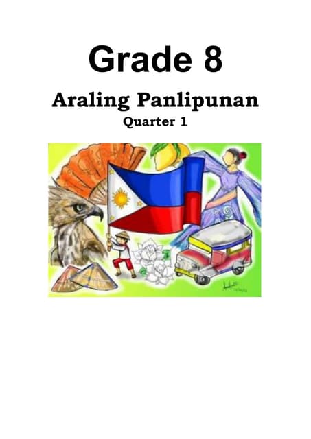 1st Quarter Examination in Grade 8 Araling Panlipunan | DOC