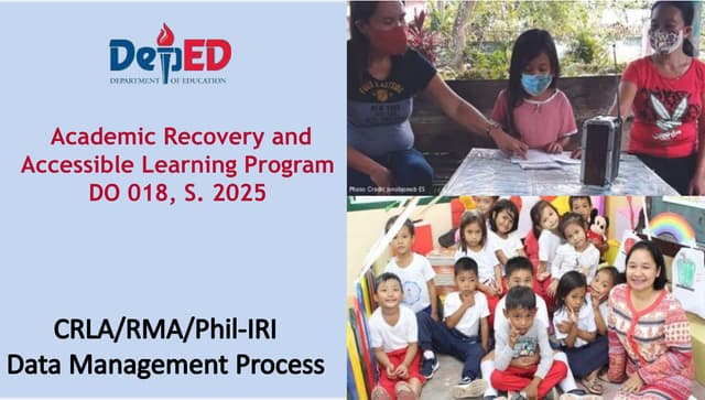 Implementing Guidelines for the ARAL Program | PPTX