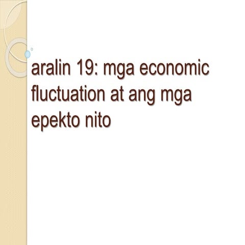 Aralin 19 AP 10 | PPT