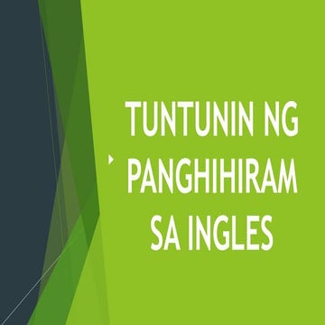 Panghihiram ng salita | PPTX