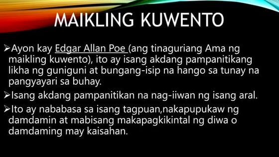 Filipino 10 Maikling Kwento ANG ALAGA.pptx